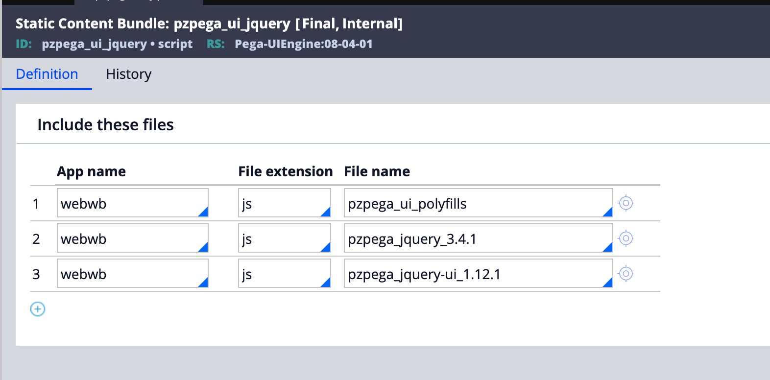 JQuery and JQuery UI libraries used in Pega 8.4.1 and 8.5.1 | Support Center